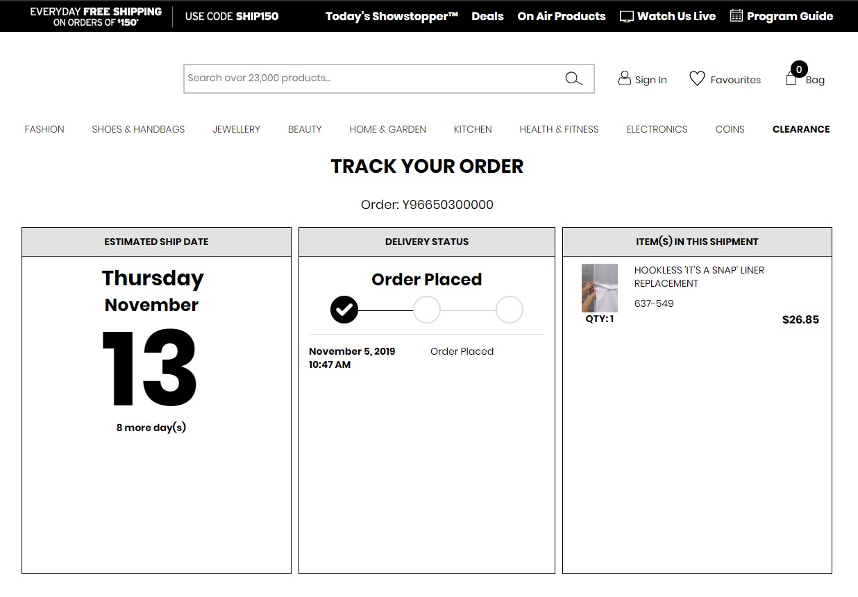 Hi! I’m the New Order Tracking Page | TSC Blog | TSC – Today’s Shopping ...